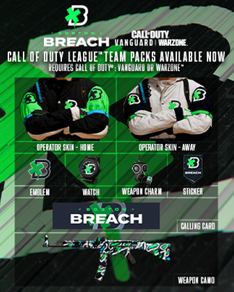 Boston Breach CDL team packs (CDL website shows the team pack if u want ...
