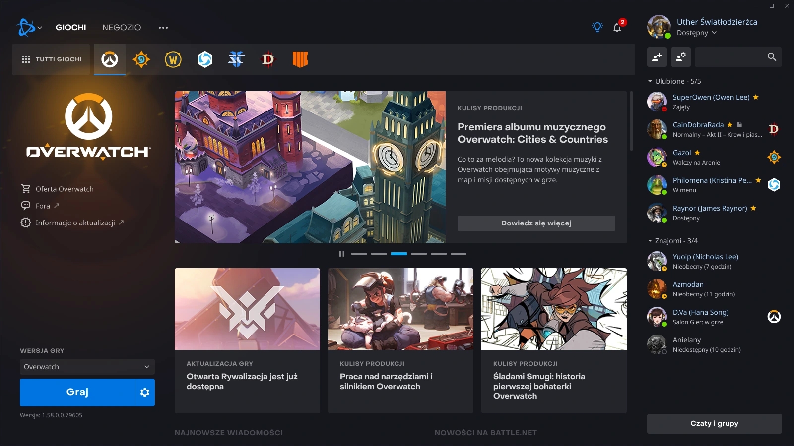 Aplikacja Battle.net – Blizzard Entertainment Aplikacja Battle.net – Blizzard Entertainment